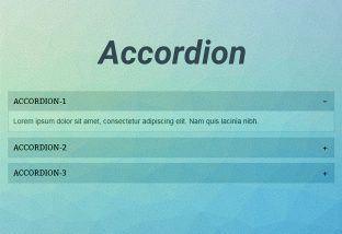 Very Light And Simple Javascript And CSS Accordion Module - Accordion - jqueryHub